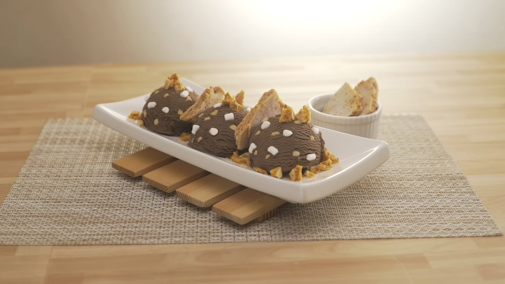 ROCKY ROAD AND HONEYCOMB CRUNCH