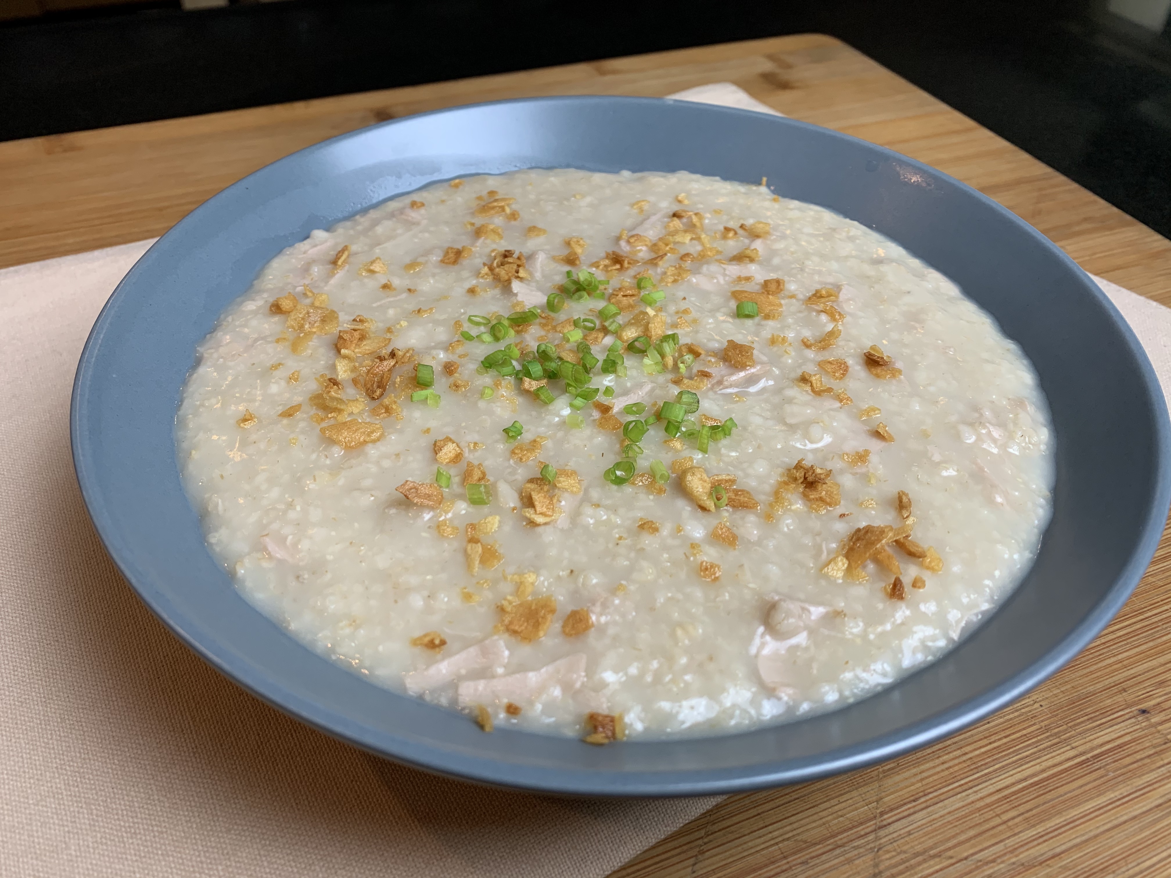 CHICKEN OATMEAL CONGEE